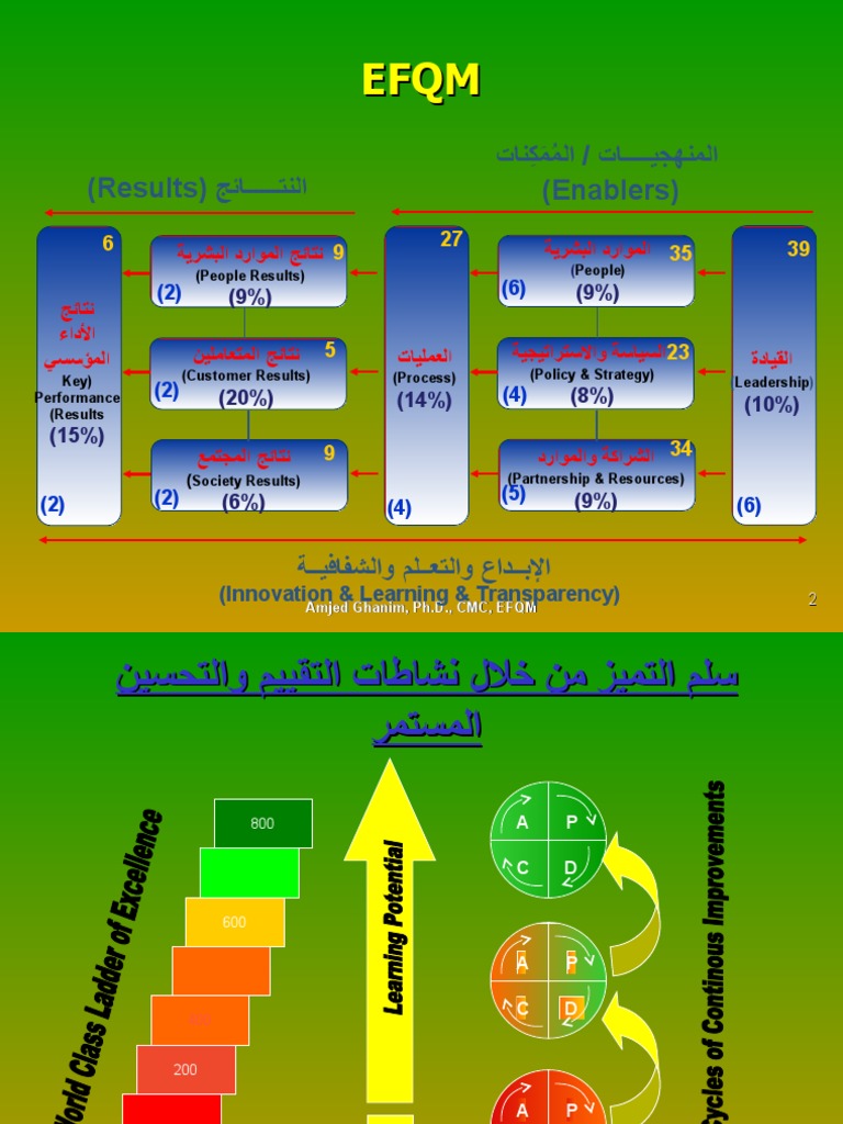 Efqm Presentation Radar Logic | PDF