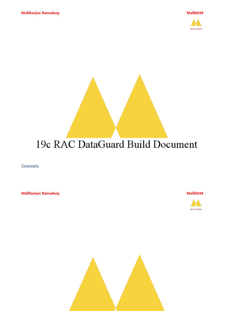 Oracle RAC DataGuard Setup Guide | PDF | Operating System | Oracle Corporation