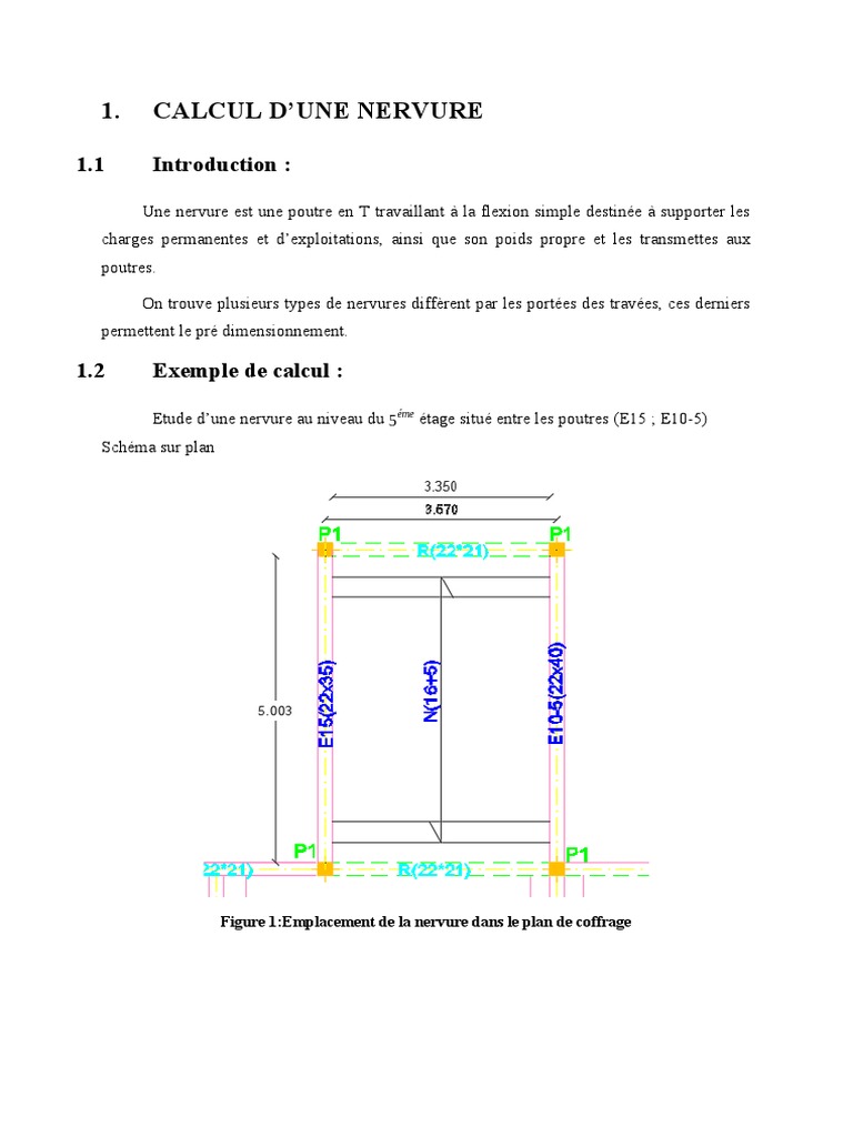 Etude Nervure | PDF | Ingénierie mécanique | Mécanique