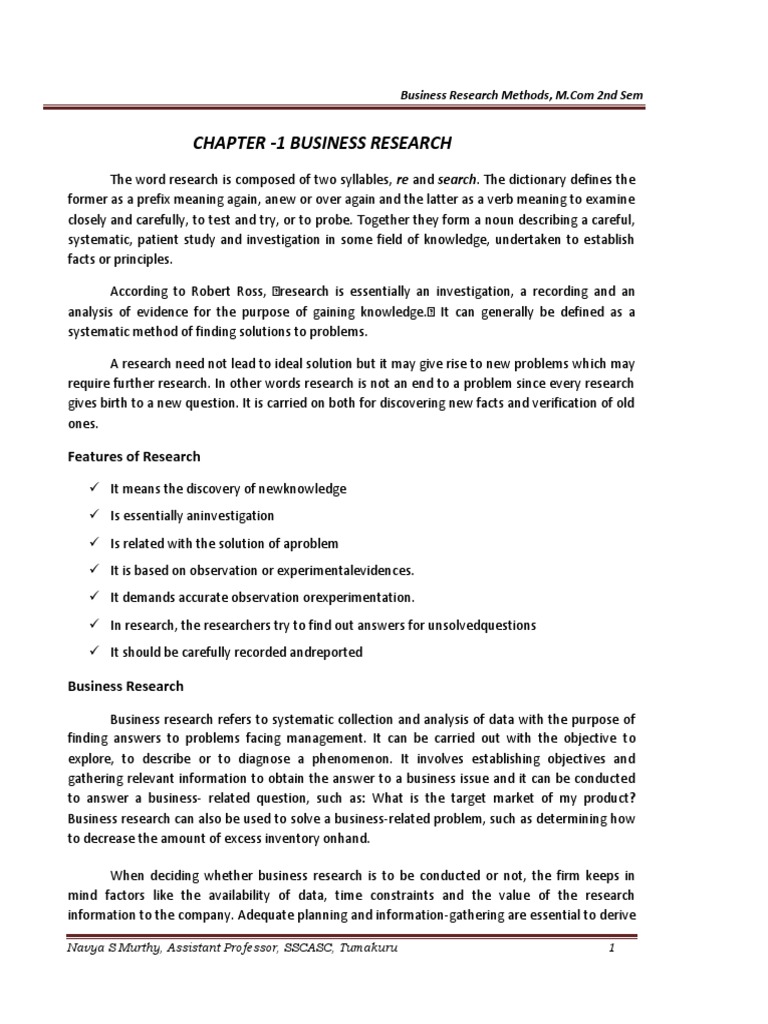 Overview of Business Research Methods | PDF | Theory | Inductive Reasoning