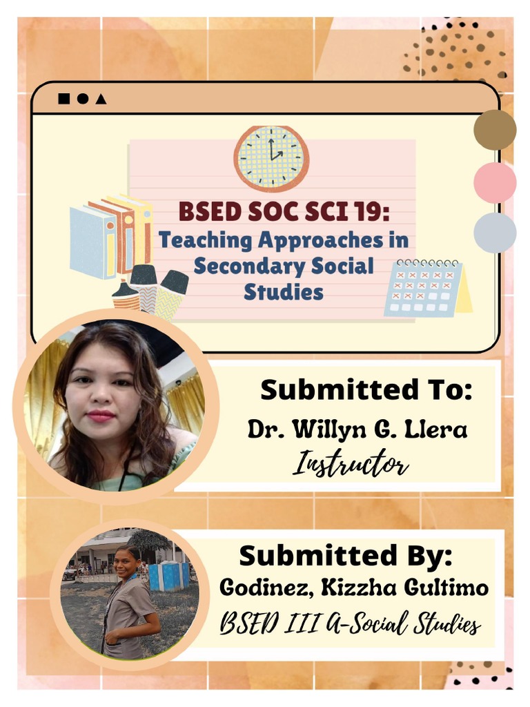 Bsed Soc Sci 19 Activity 2 I Godinez, Kizzha G. Bsed 3a-Social Studies ...