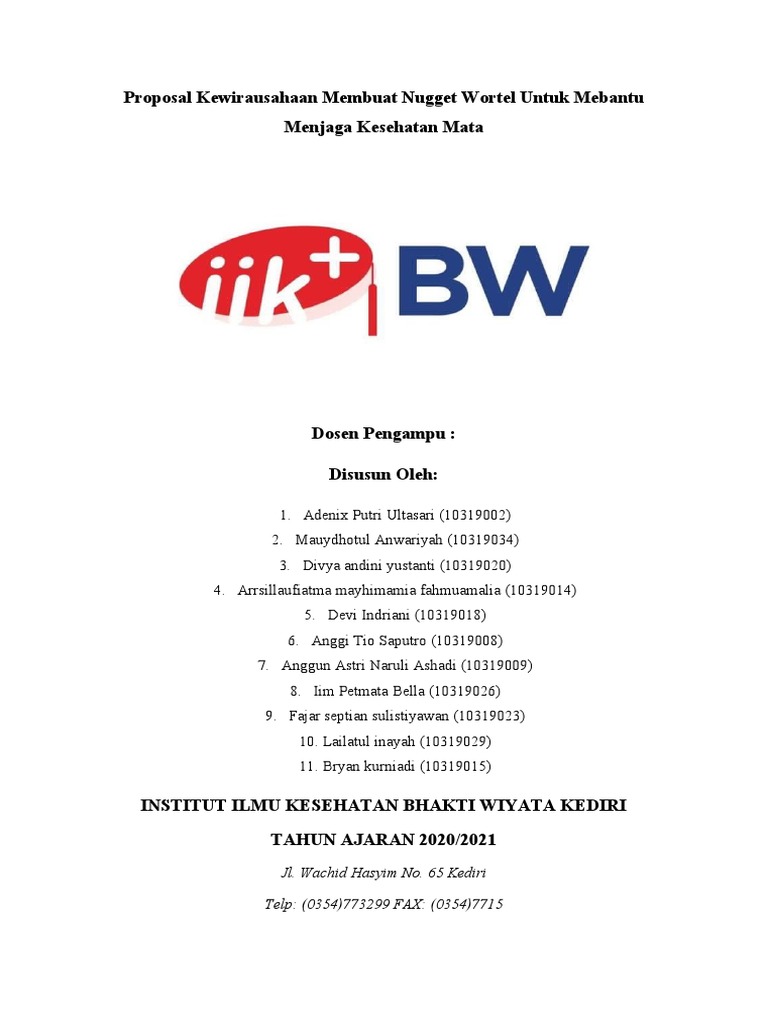 Proposal Kwu Kelompok 2 | PDF