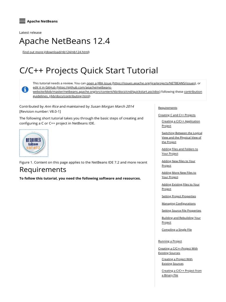 C - C++ Projects Quick Start Tutorial | Download Free PDF ...