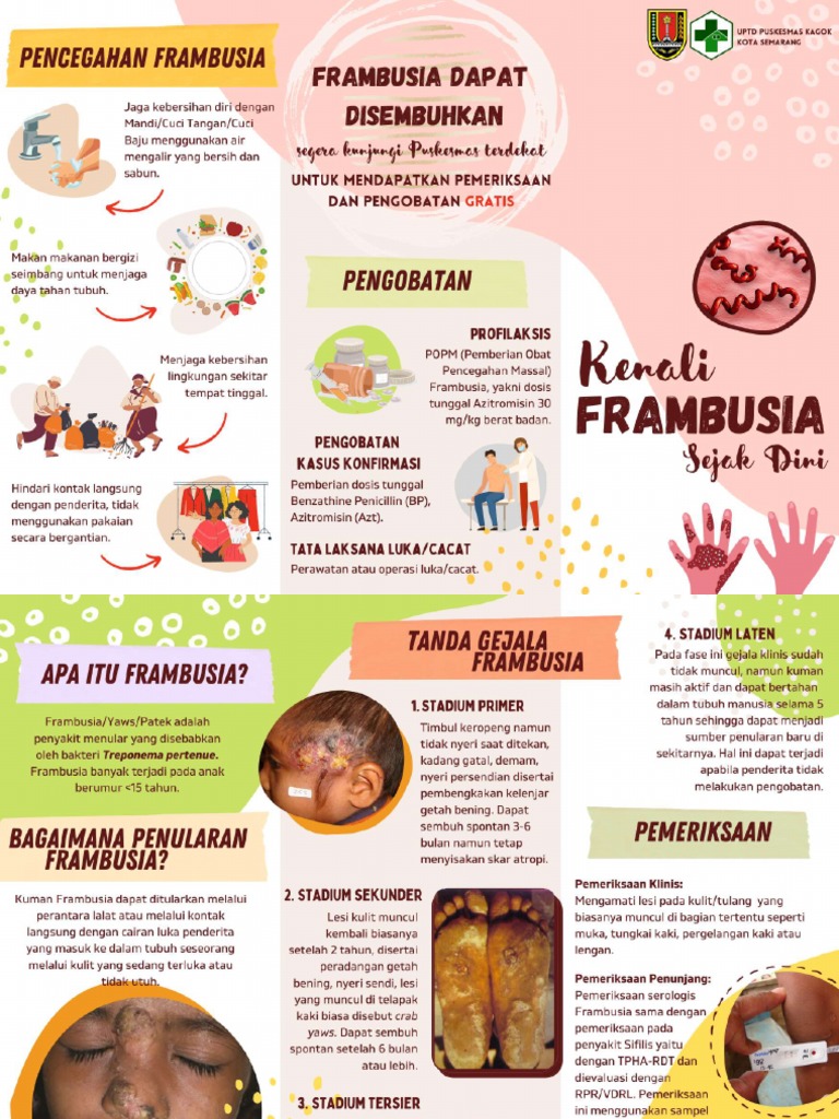 Leaflet Kenali Frambusia Sejak Dini | PDF