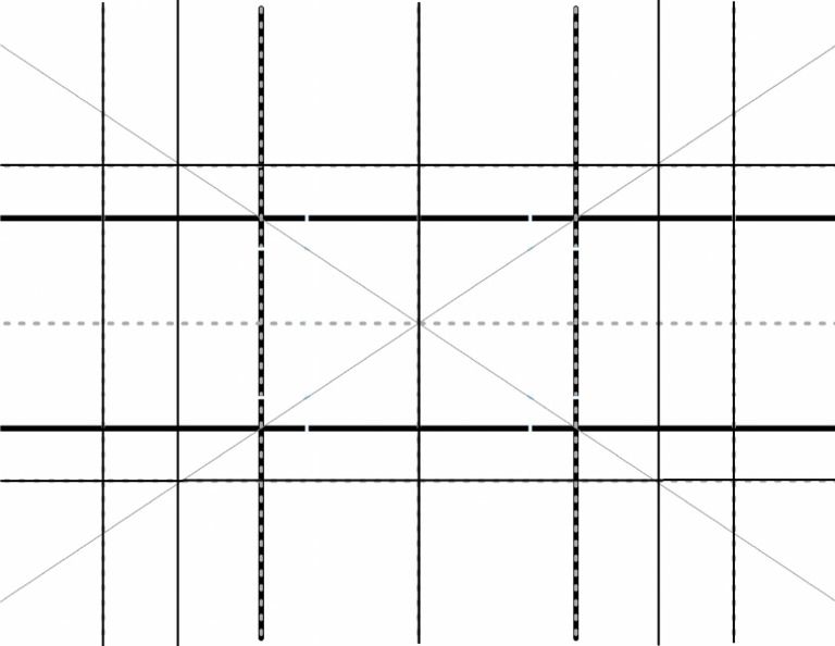 3x3, 4x4, Diagonal Grid | PDF