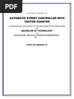 Automatic Street Light Project Report | PDF | Flash Memory | Relay