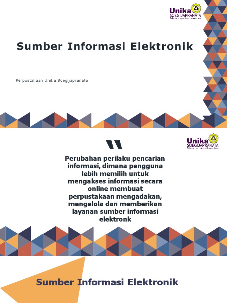 Sumber Informasi Elektronik-Literasi Informasi 2021 | PDF | Komputer ...