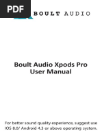Probuds V2 User Manual and Controls | PDF | Headphones