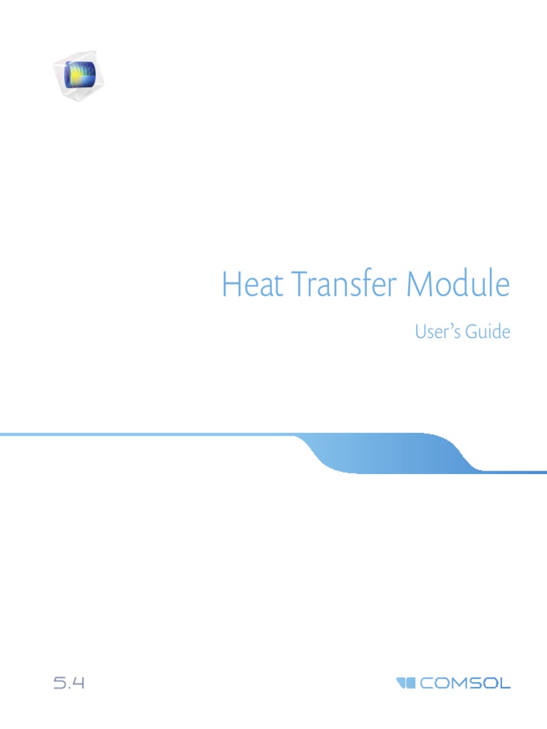 Heat Transfer Module Users Guide | PDF | Heat Transfer | Heat