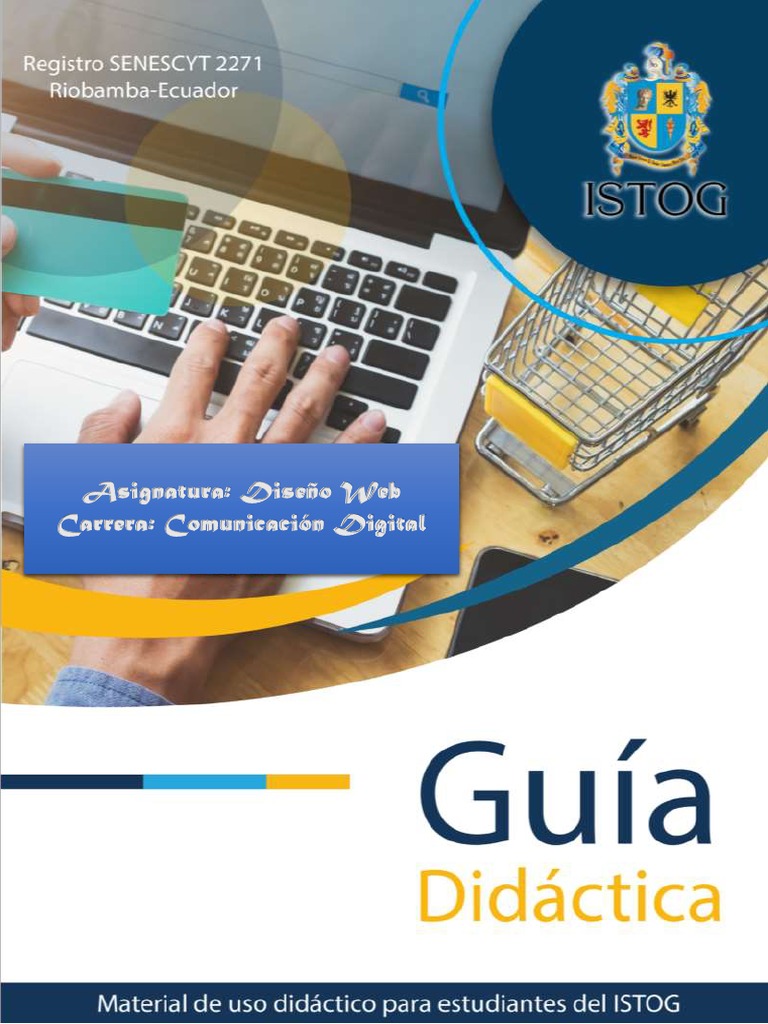 Guía Didáctica Diseño Web | PDF | Red mundial | Internet y web
