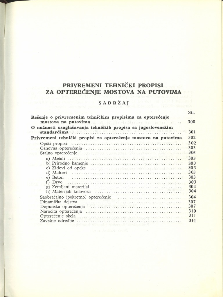 Zbirka Tehnickih Propisa U Gradjevinarstvu 1977 - Dio 16 - Privremeni ...