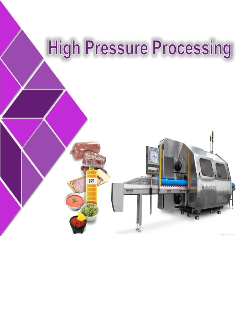 High Pressure Processing | PDF | Foods | Food And Drink