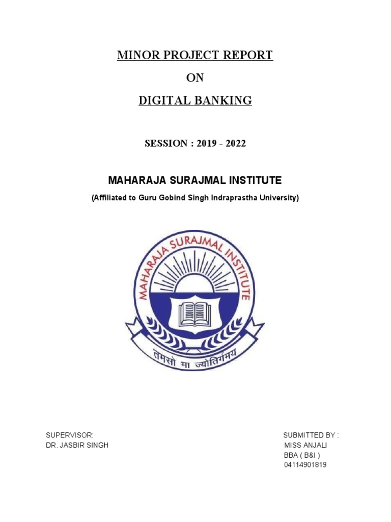 MPR Final Report - Docx (3) - Converted - by - Abcdpdf | PDF | Banks ...