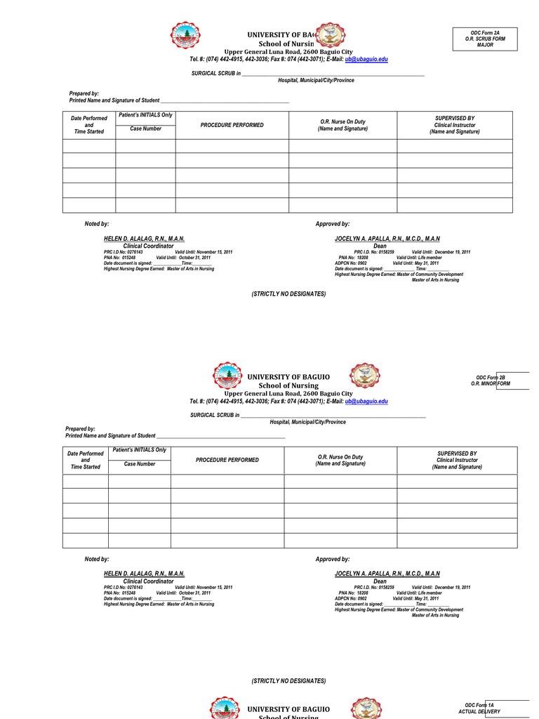 PRC Form | PDF