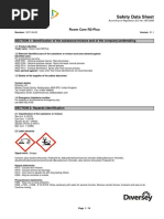 Univex 3-3% Super Safety Data Sheet | PDF | Waste Management | Water