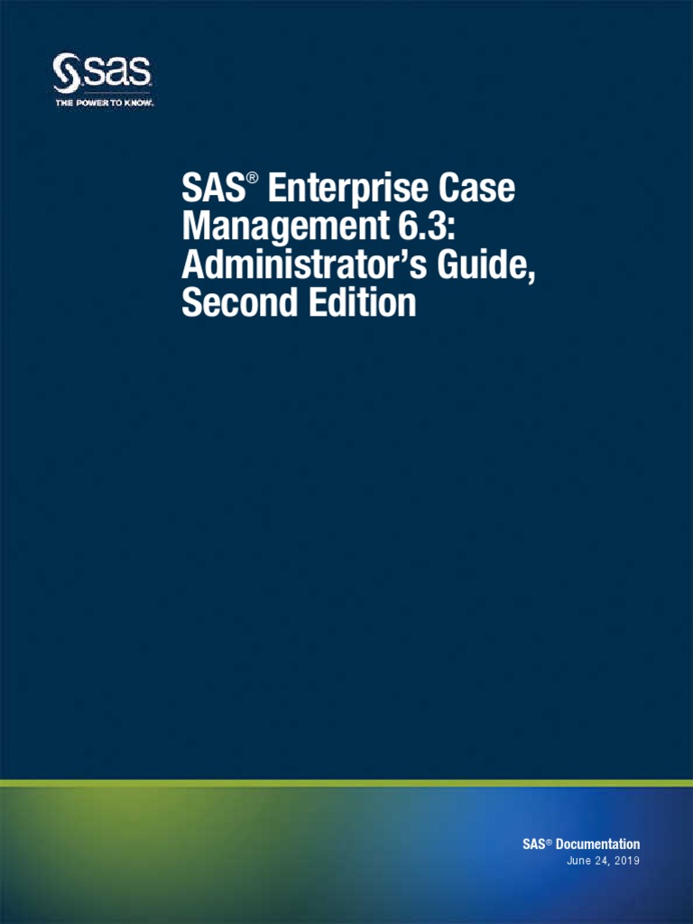 Case Management | PDF | Databases | Sas (Software)