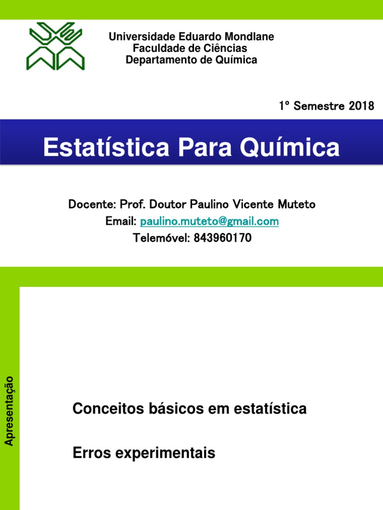 Conceitos Basicos de Estatistica | PDF | Intervalo de confiança ...