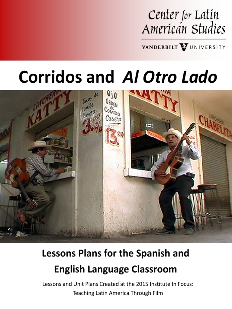 Corridos and Al Otro Lado Lesson Guide | PDF | Corrido | Storytelling