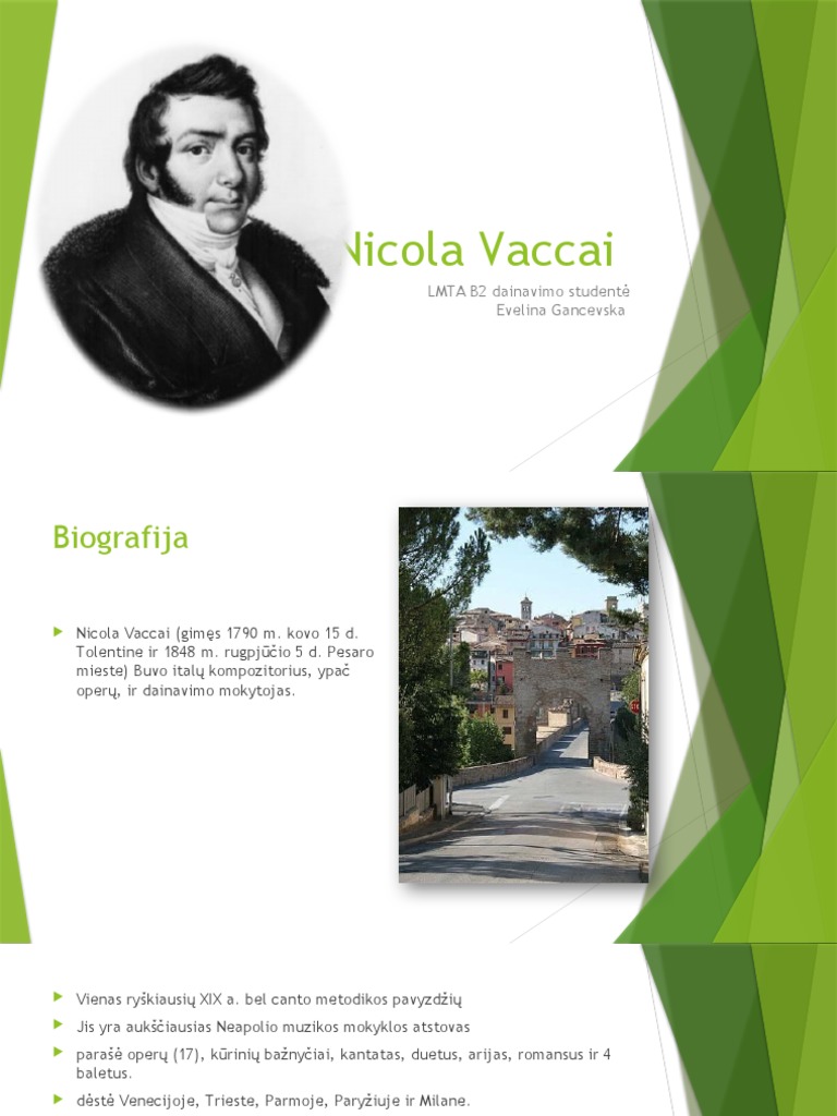 Nicola Vaccai | PDF