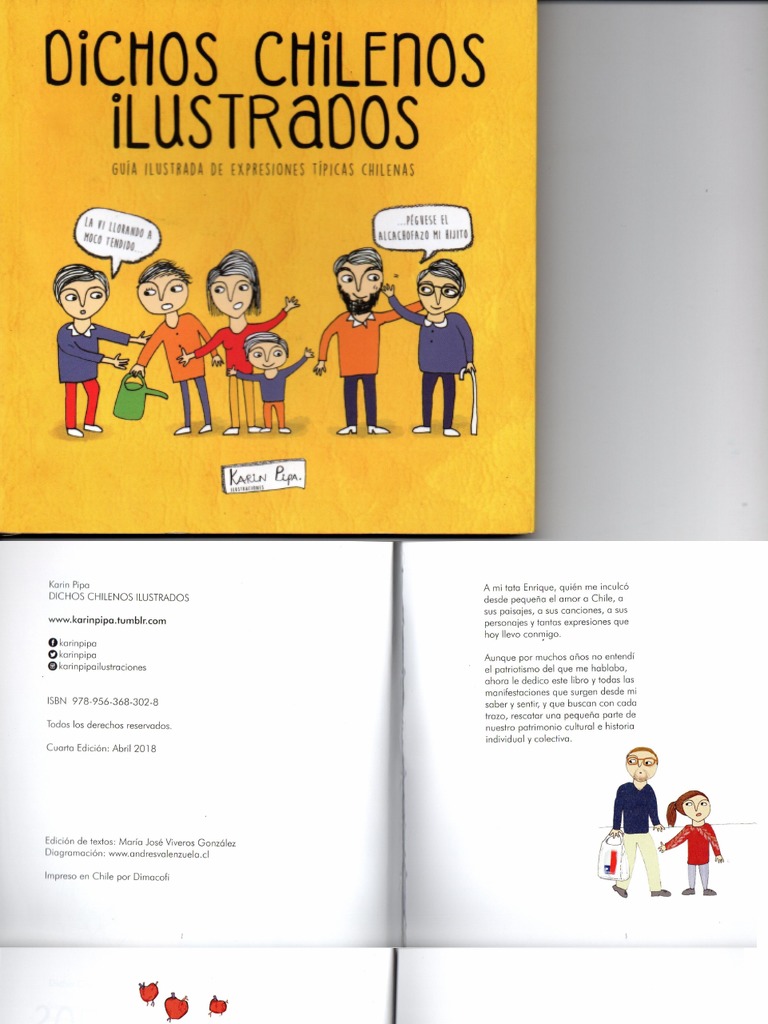 Dichos Chilenos Ilustrados | PDF