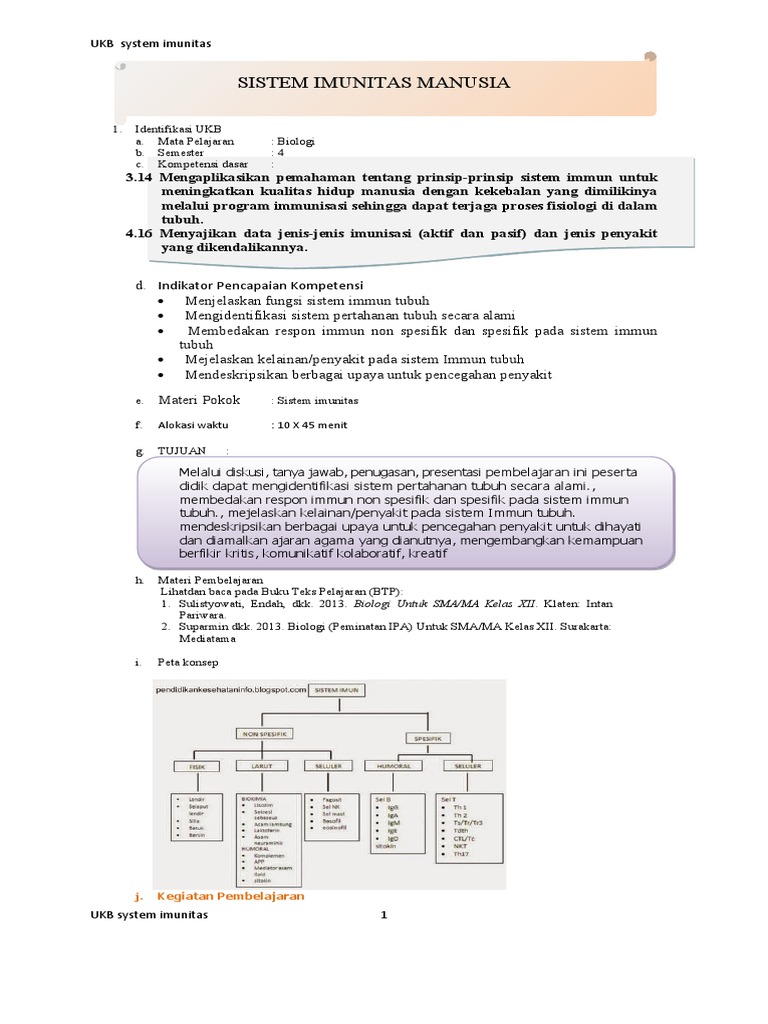 Sistem Imunitas Manusia Pdf