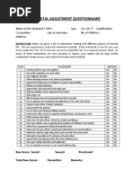 Rathus Assertive Scale | PDF | Social Psychology | Behavioural Sciences