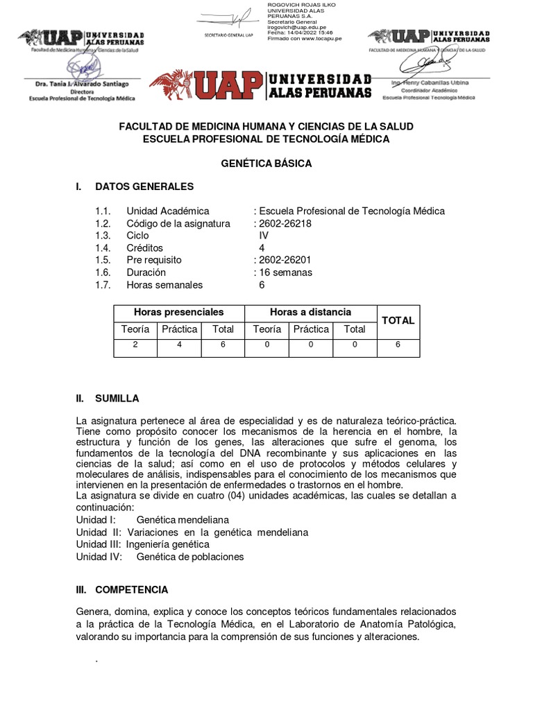 GENêTICA B SICA | PDF | Adn | Herencia