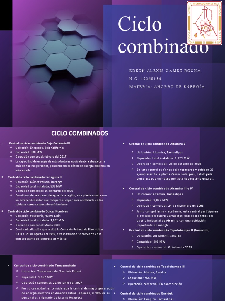Ciclo Combinado | PDF