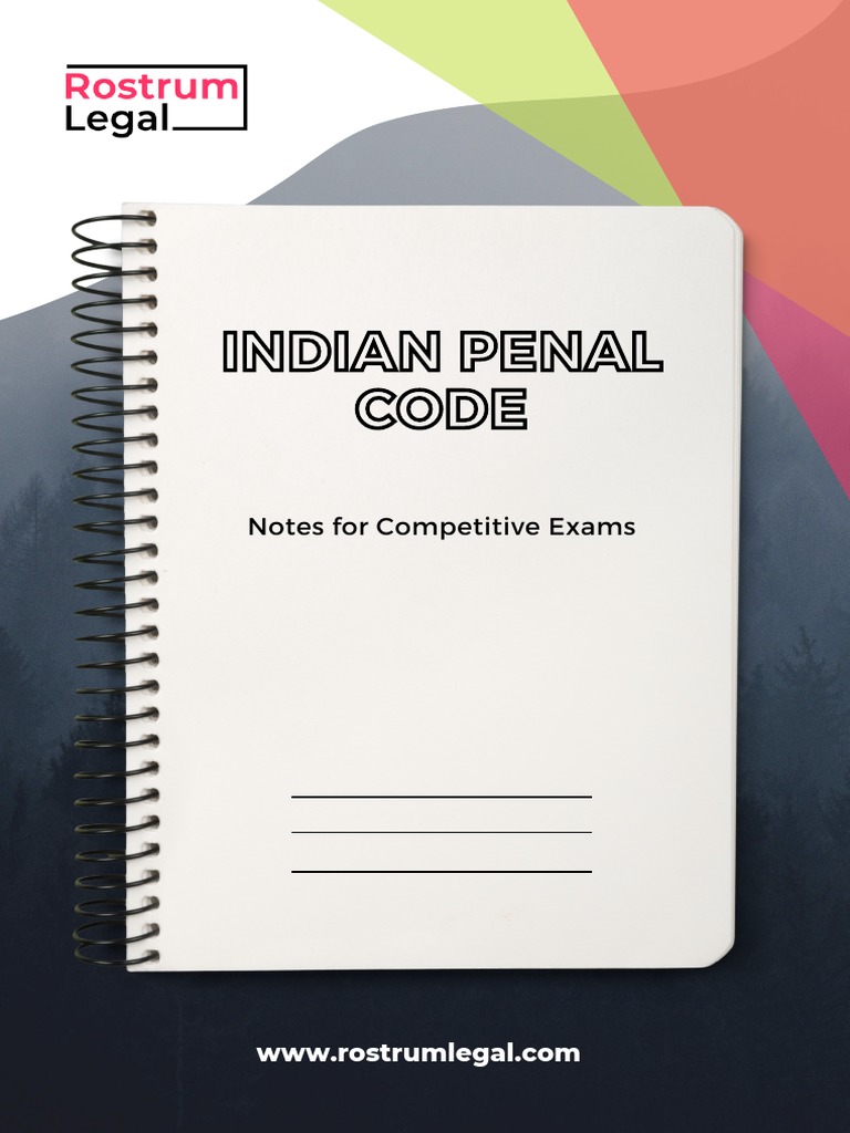 Indian Penal Code Notes | PDF | Mens Rea | Fine (Penalty)