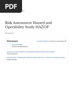 Hazard and Operability HAZOP Study Worksheet Template | PDF