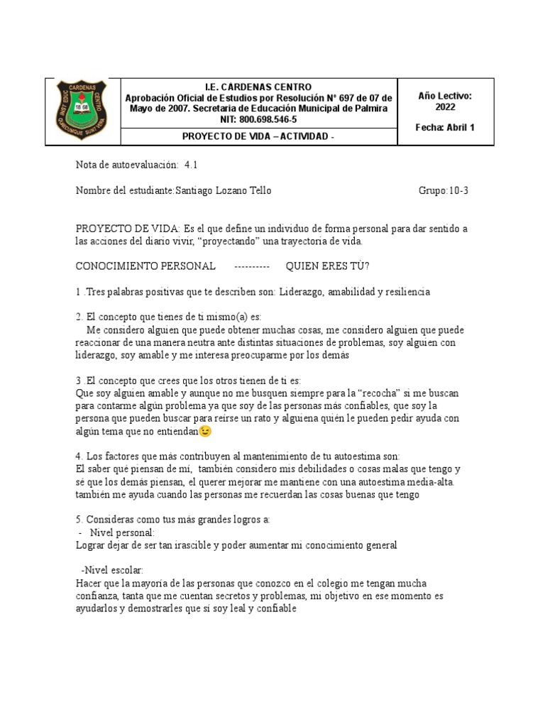 Conocimiento Personal | PDF