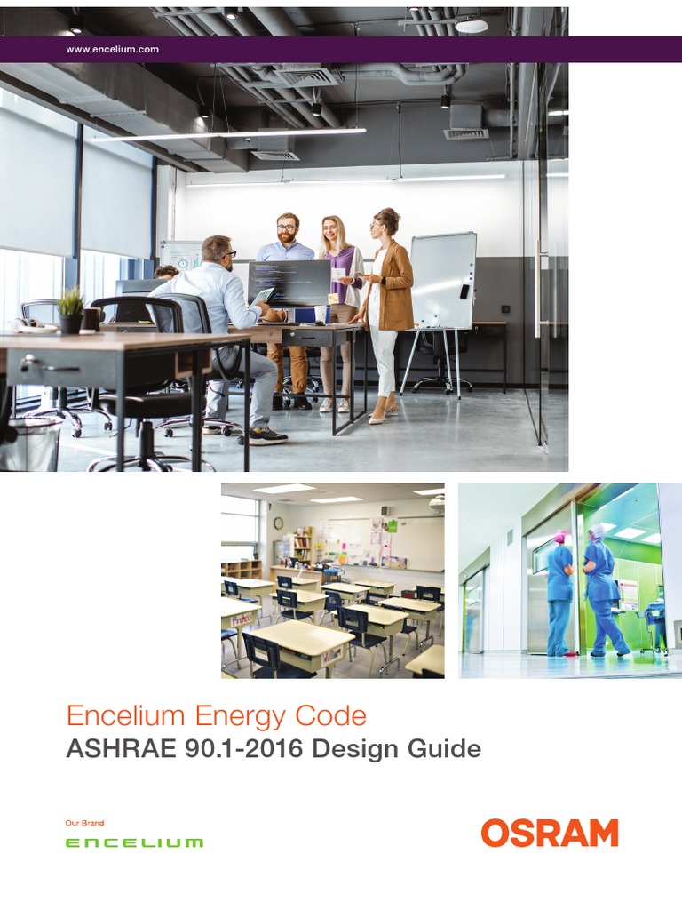 Energy Code Design Guide ASHRAE 2016 | PDF | Lighting | Electrical Wiring