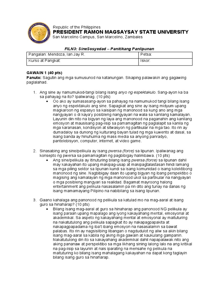 Gawain 1 2 SineSos | PDF