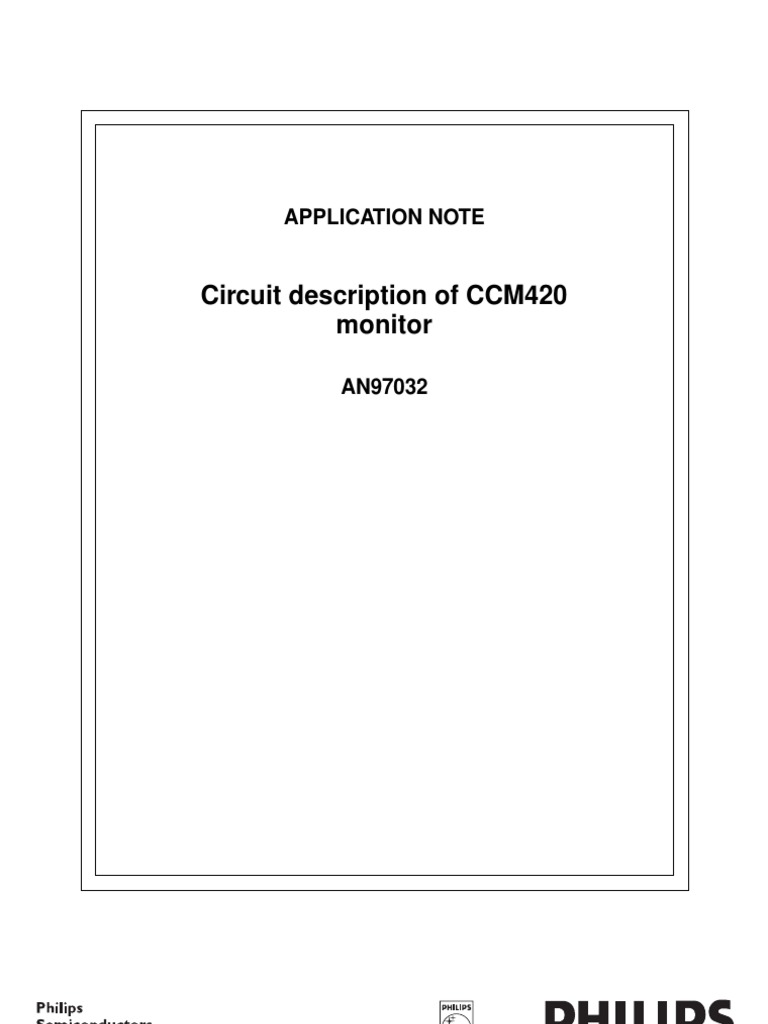 An 97032 | PDF | High Voltage | Power Supply