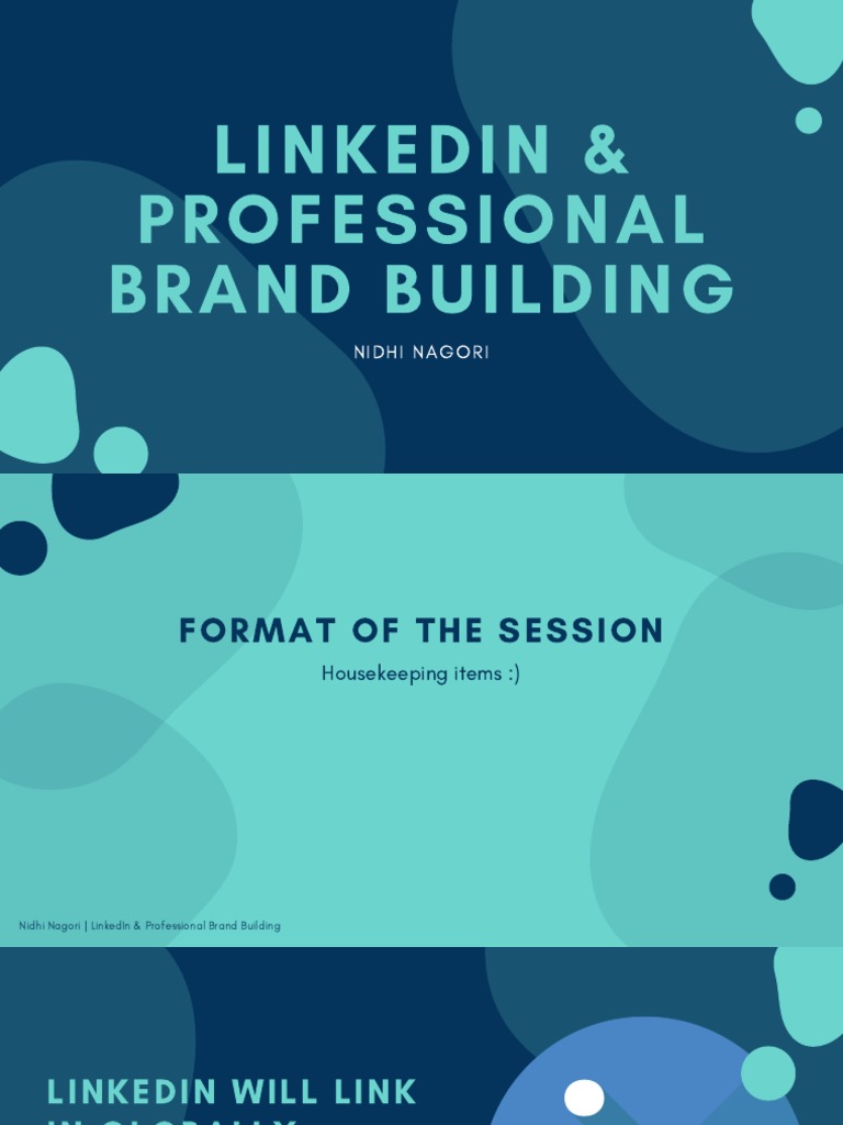 LinkedIn & Professional Brand Building Masterclass | PDF | Linked In ...