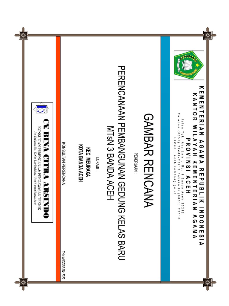 GAMBAR RKB MTSN 3 BANDA ACEH | PDF