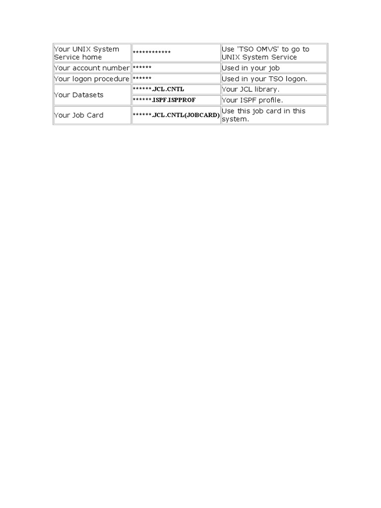 Tso 1user | PDF | Computers