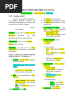 Understanding The Self Final Examination | PDF | Philosophy Of Self ...