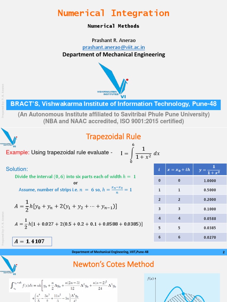 Simpsons 1-3rd & 3-8th Rule | Download Free PDF | Equations ...