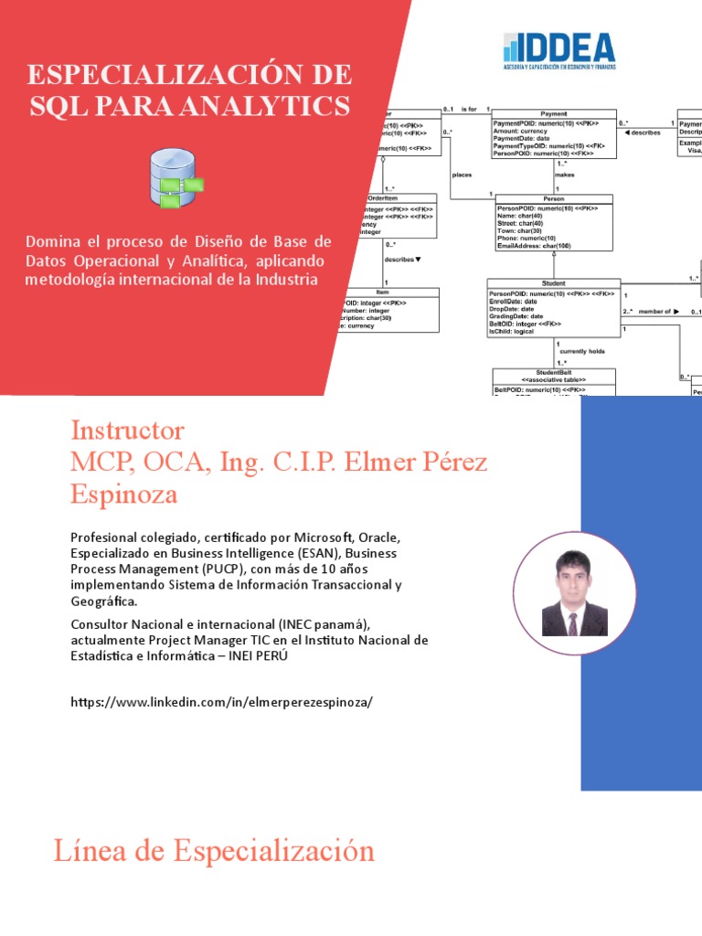 Especialización de SQL para Analytics | Descargar gratis PDF | SQL ...
