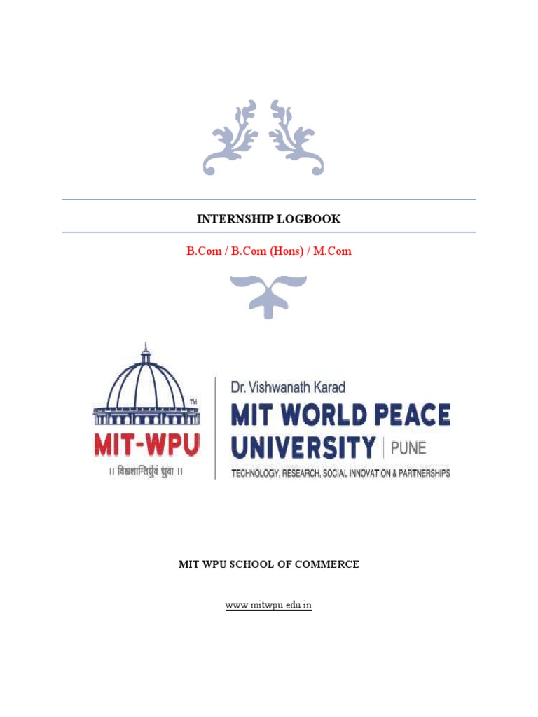 Isha Joseph - Internship Logbook 2020-2021 | PDF | Experience | Internship