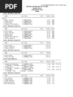 Athletics Score Sheet | PDF | Track And Field | Athletics