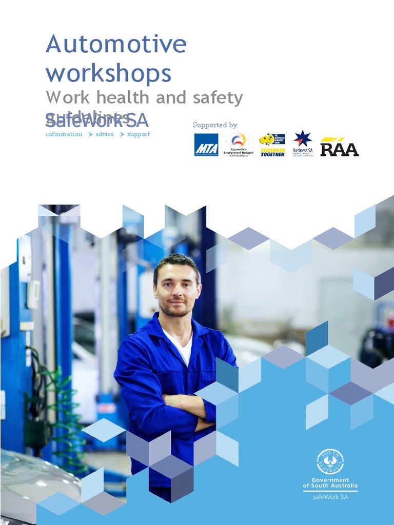 Automotive Workshops: Work Health and Safety Guidelines | Download Free ...