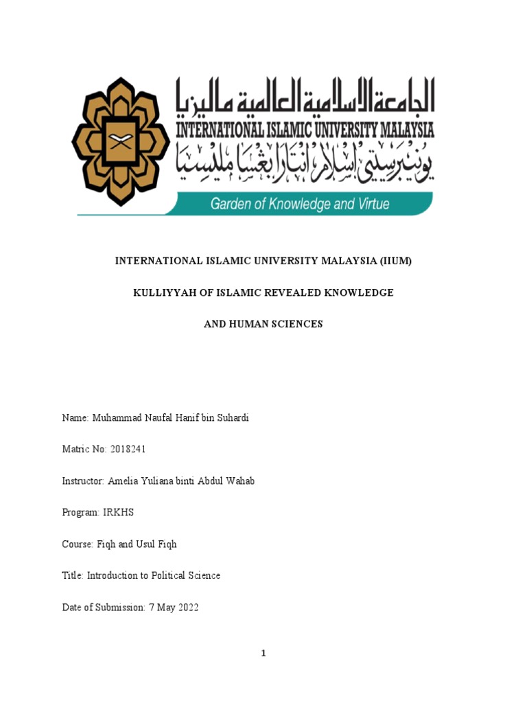 International Islamic University Malaysia | PDF | Brunei | Borneo
