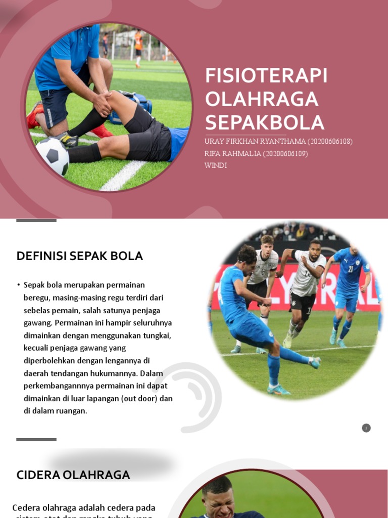Fisioterapi Olahraga Sepakbola | PDF