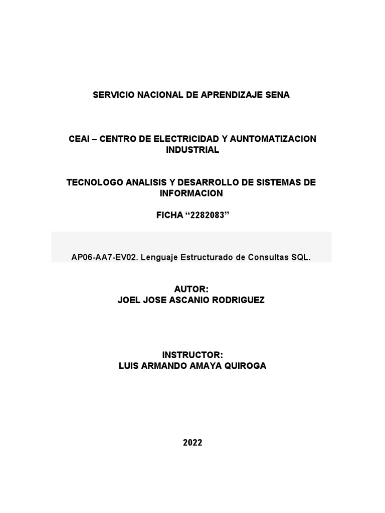 Lenguaje Estructurado de Consultas SQL Compress | PDF | SQL | Bases de ...