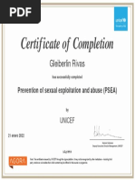 BSAFE - EN - Course Certificate - BSAFE | PDF