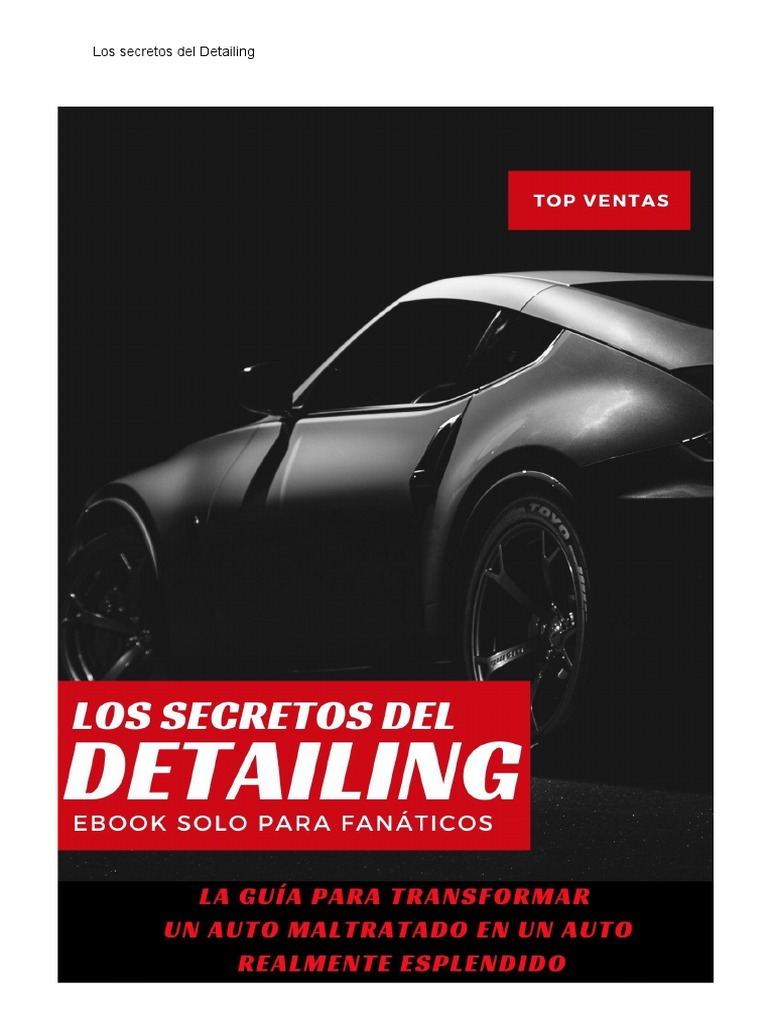 Los Secretos Del Detailing | PDF | Pintar | Agua