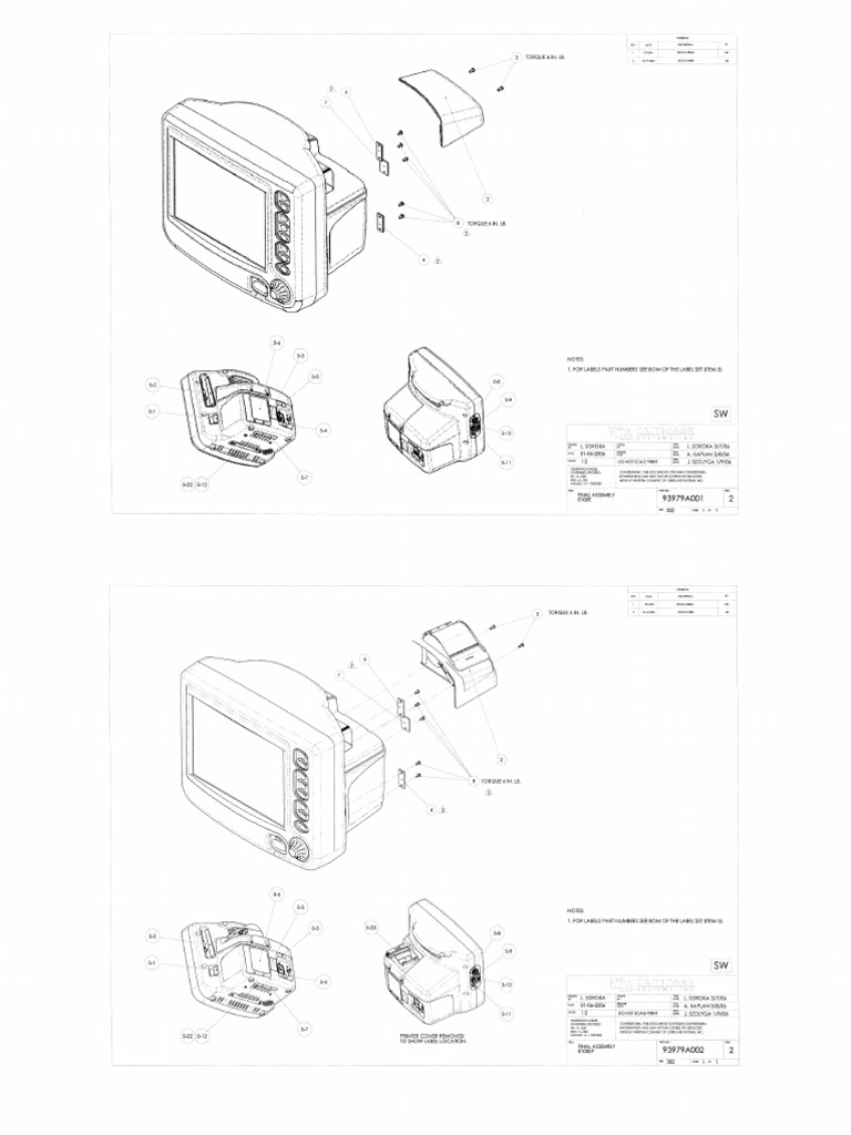 Ngenuity Criticare - 8100E-9100 Service Manual | PDF