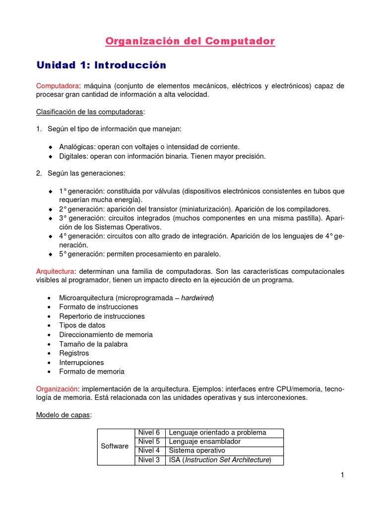 Silo - Tips - Organizacion Del Computador | Descargar gratis PDF ...